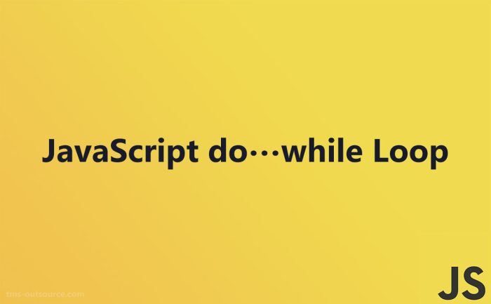Цикл Do While в JavaScript